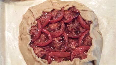 Meatless Monday Rustic Roasted Tomato Tart Goodmotherdiet