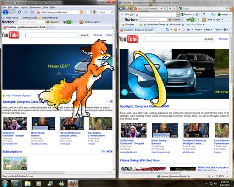 Firefox Vs Internet Explorer By Potatoesrawesome1 On Deviantart