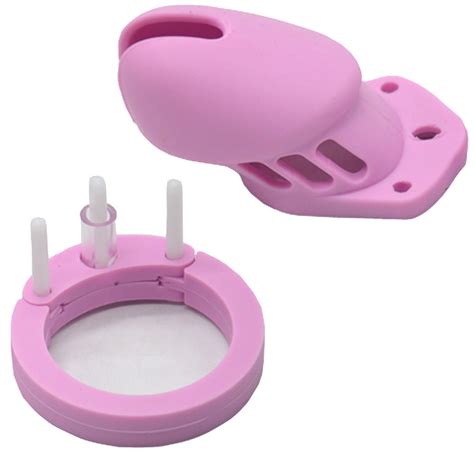 Cb6000s Silicone Chastity Cage Pink Topchastity