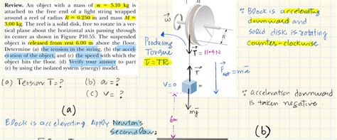 Rotational Motion Problem Solution R Ibo