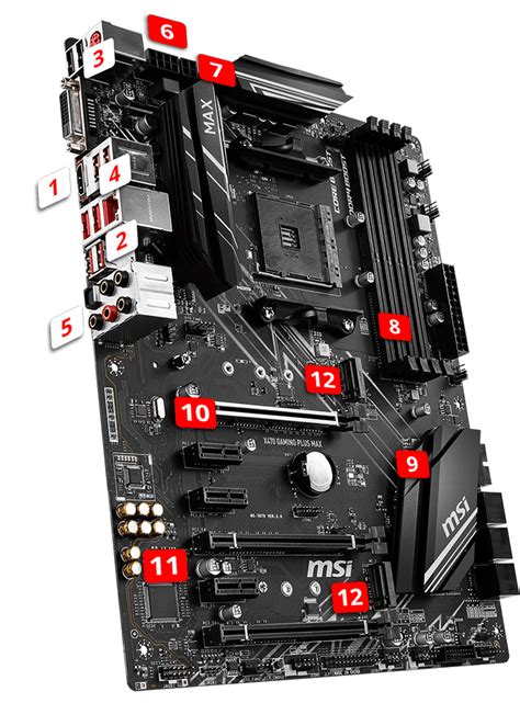 X Gaming Plus Max Motherboard Msi Global