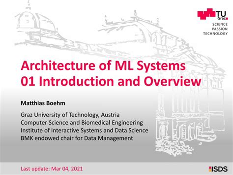 Pdf Architecture Of Ml Systems 01 Introduction And Overview Dokumen