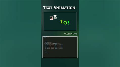 Text Animationtextanimationvideo Htmlcss Viralvideoscoding Cssanimation Frontenddeveloper