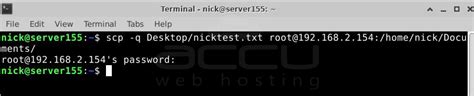 Explain The Scp Command In Linux With Examples Linux Commands
