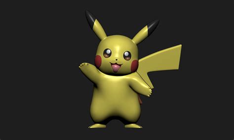 🐉 Pokemon Pikachu With 2 Poses・ Stl File For ・cults