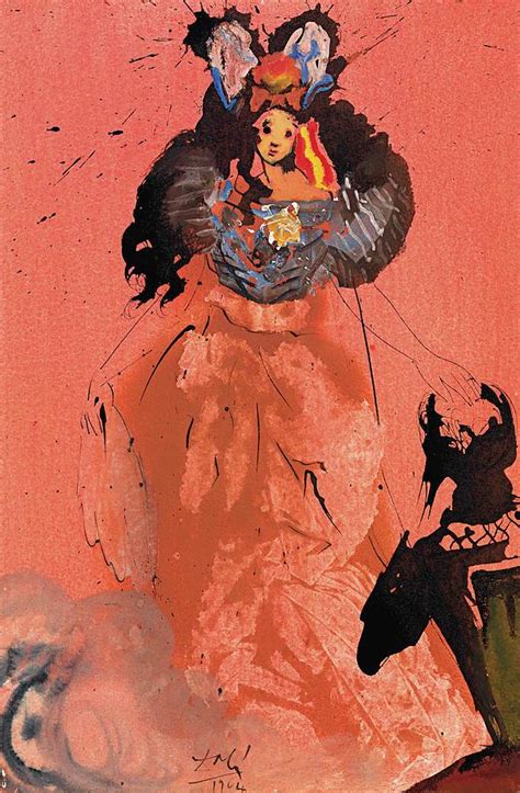 Salvador Dali He Called It Dulcinea Del Toboso Painting By Dan Hill
