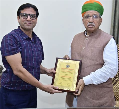 Dr Ujjwal Kumar Kalla On Linkedin I Am Happy To Share That I Have Received Up Government