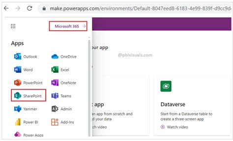 Connect A SharePoint List To Power Apps Learn BI