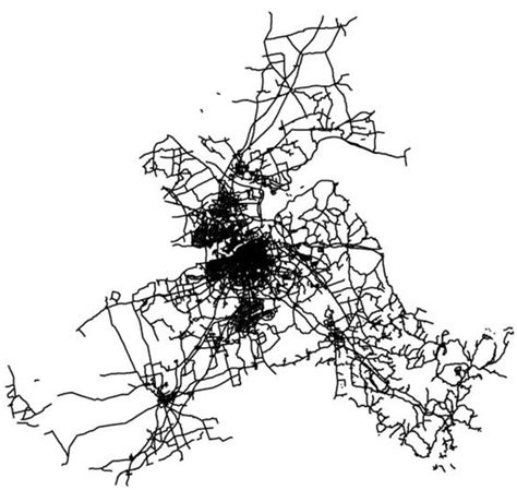 Research On Urban Road Network Extraction Based On Web Map Api Hierarchical Rasterization And