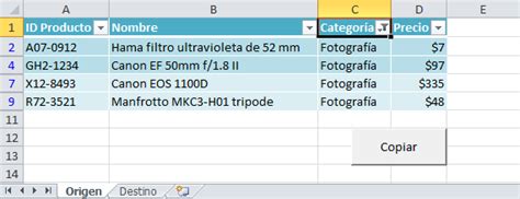 Macro Para Copiar Datos De Una Hoja A Otra En Excel Excel Total