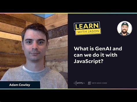 Free Video Introduction To Generative Ai And Vector Embeddings Using Langchain And Javascript