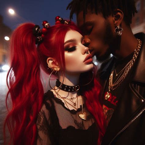 Redhead Goth Girl Im Kind Of Flirty Tonight By Agony Angel On Deviantart