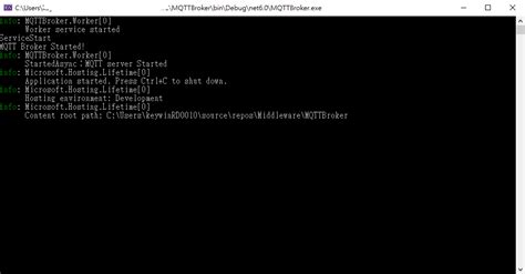 MQTTnet 入門 Ⅱ使用 NET 6 Worker 建立 MQTT Broker 懿起變元
