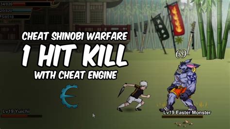 CHEAT SHINOBI WARFARE HIT DAMAGE WITH CHEAT ENGINE YouTube