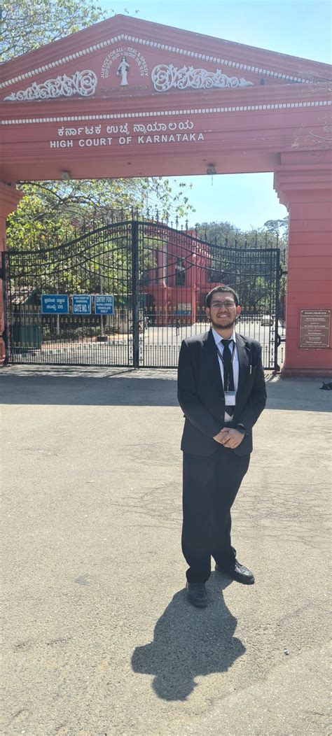 Ayush Bhardwaj On Linkedin It Was My Pleasure Visiting The Karnataka High Courtvidhan Sabha And