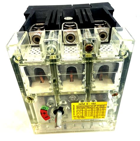 New Moeller Klockner Nzm6 160 Circuit Interrupter 3 Pole Nzm6160 Sb