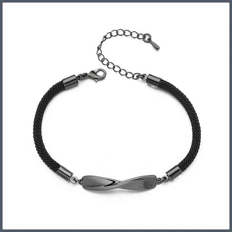 ∝ Mobius Ring Couple Bracelet Creative Personality Couple Woven