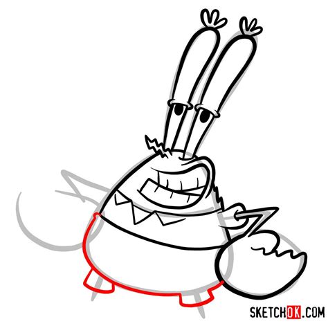 How To Draw Mr Krabs Artofit