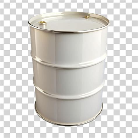 투명한 배경에 고립 된 색 오일 배럴 크 프리미엄 Ai 생성 Psd