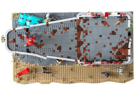 Lego Moc Fallout Red Rocket Truck Stop By Rstuijvenberg Rebrickable Build With Lego