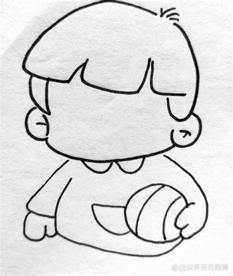 人简笔画幼儿园小班男孩怎么画简单（热门18张） 简笔画图片大全