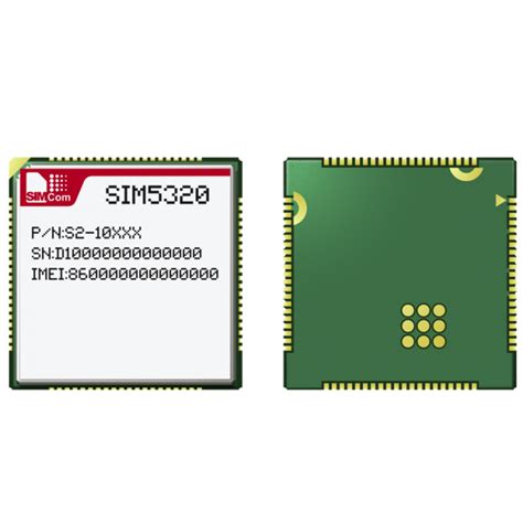 SIMCOM SIM5320 SIM5320A SIM5320E SIM5320J 3G WCDMA HSDPA Module