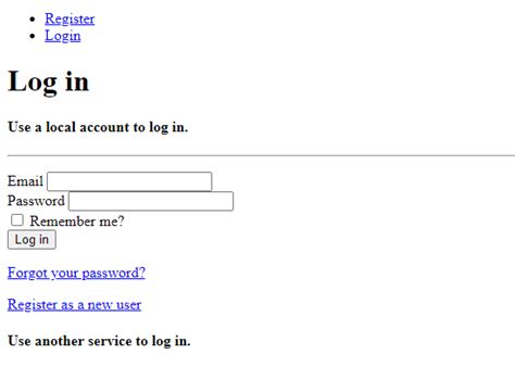 c why will the aspnetcore identity scaffolding not load its associated css and js files when