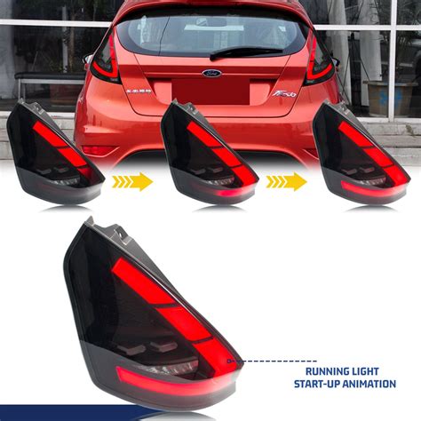 Inginuity Time Led Tail Lights For Ford Fiesta Hatchback Se St 2011 20