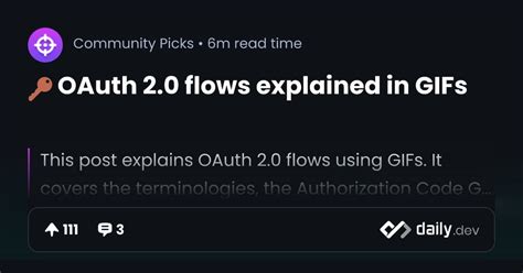 🔑 Oauth 20 Flows Explained In S Rwebdev