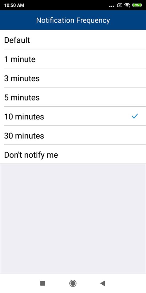 Set Notification Frequency Android And Ios Rm5752 Vtech