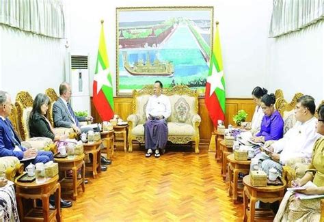 Unicef ရုံးချုပ်မှ ကိုယ်စားလှယ်အဖွဲ့က စစ်ကောင်စီ၏ ဝန်ကြီးဌာန ၃ ခုနှင့်တွေ့ဆုံပြီး လက်ရှိထောက