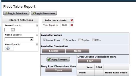 Pivot Table Report Walkthrough Youtube