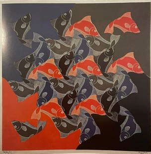 Mc Escher Fish 1942