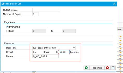 All Columns Are Not Displayed In Spool Output Sap Community