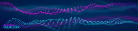 음악 추상적 배경 파란색 음악용 이퀄라이저 음악 파도 음악 배경 이퀄라이저 벡터 컨셉으로 음파를 선보이고 있습니다 Dj에 대한 스톡 벡터 아트 및 기타 이미지 Istock