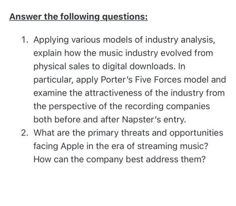 Solved Nswer The Following Questions 1 Applying Various