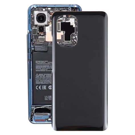 For Xiaomi Mi 11x Oem Glass Battery Back Coverblack