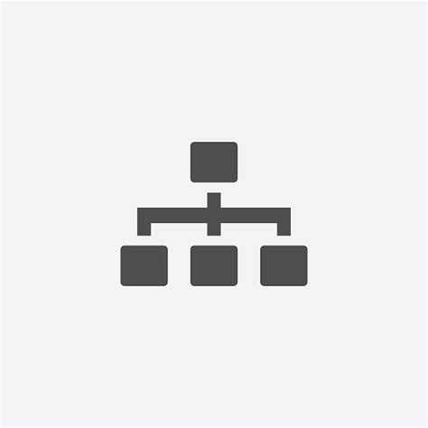 Premium Vector Hierarchy Icon