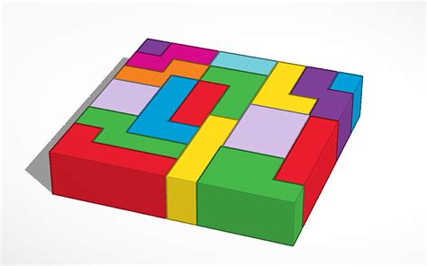 3d Design 3d Puzzle Tinkercad