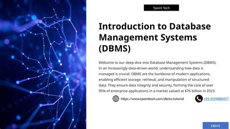 Introduction To Database Management Systems Dbms Pptx