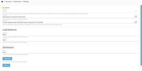 kubernetes cannot run any recipe kubernetes openmediavault