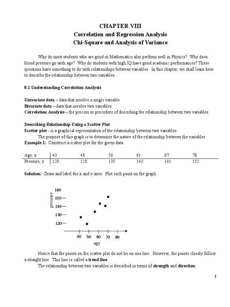 correlation regression 1 download free pdf dependent and