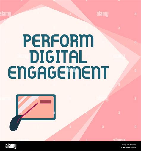 Text Caption Presenting Perform Digital Engagement Word Written On Engage Your Audience Crowd