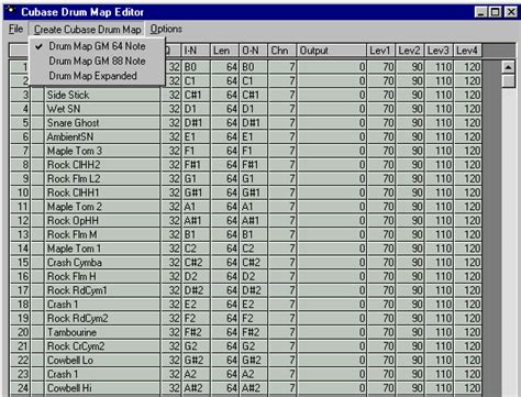 Roland XVEdit Pro Creating Cubase Drum Maps Drm For XV XV XV XV XV