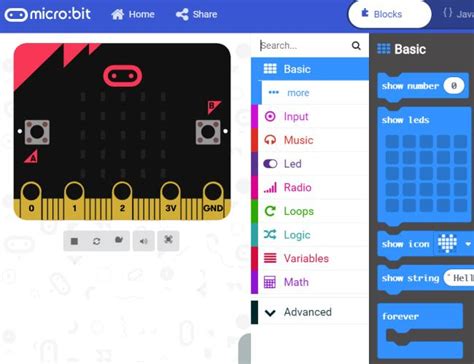 Microbit Block Programming