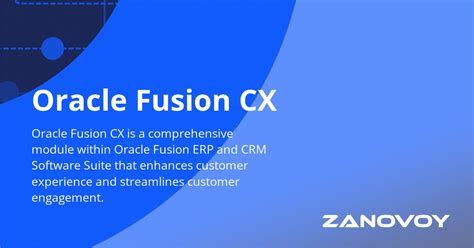 Oracle Fusion Cx Module Explored