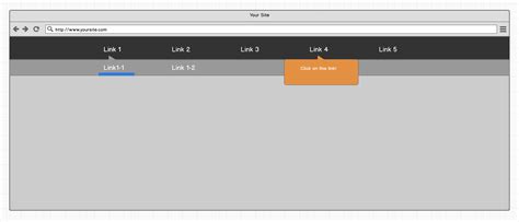 Website Design Call To Actions On Navigation Links User Experience