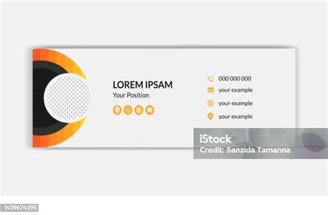 전자 메일 서명 템플릿 비즈니스 및 회사 전자 메일 디자인 0명에 대한 스톡 벡터 아트 및 기타 이미지 0명 개념 기업 비즈니스 Istock