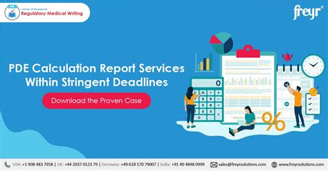 Freyr Solutions On Linkedin Pde Calculation Report Services