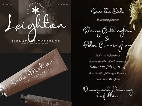 Signature Font Bundle Calligraphy Font Logo Fonts Wedding Fonts